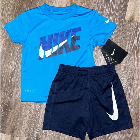 Nike | Matching Sets | New Nike 2pc Shirt With Shorts Boys Set ...